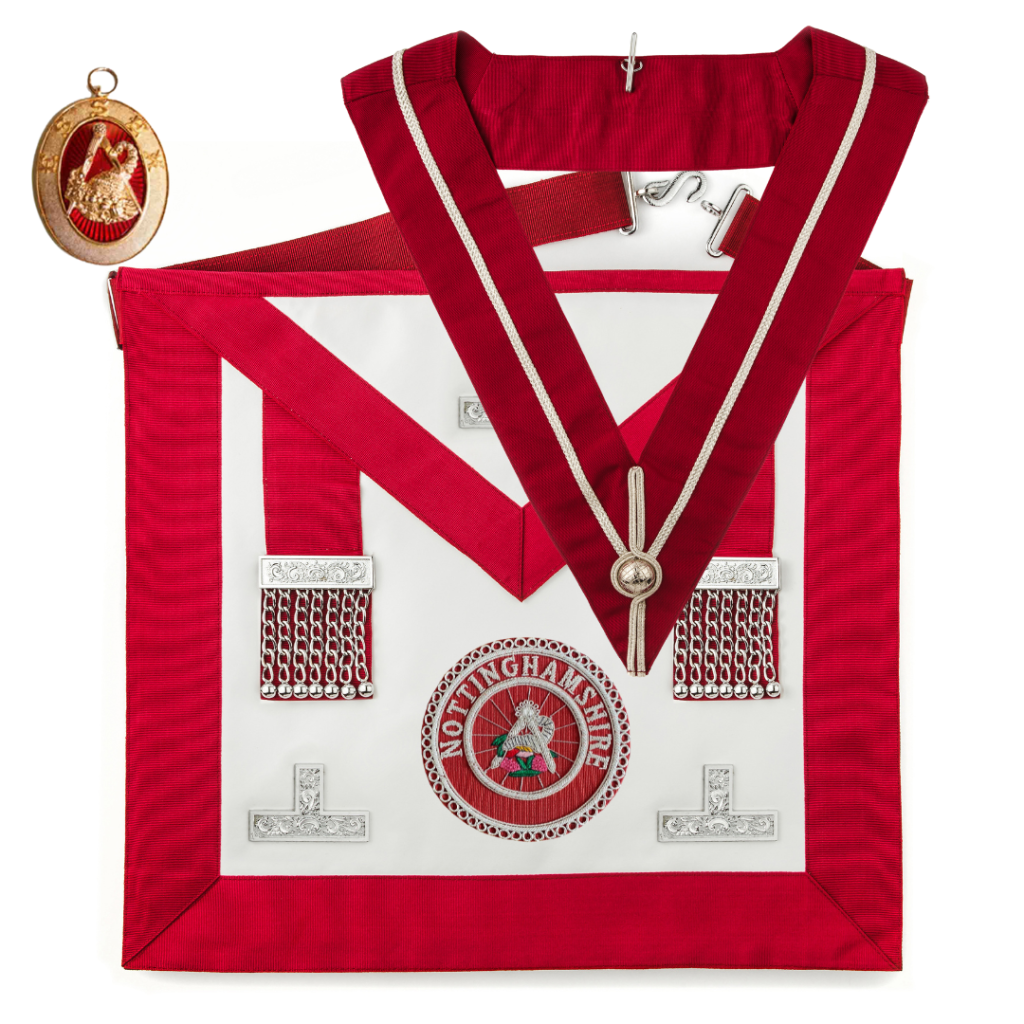 Craft Provincial Steward Apron With Levels - Regalia Store UK