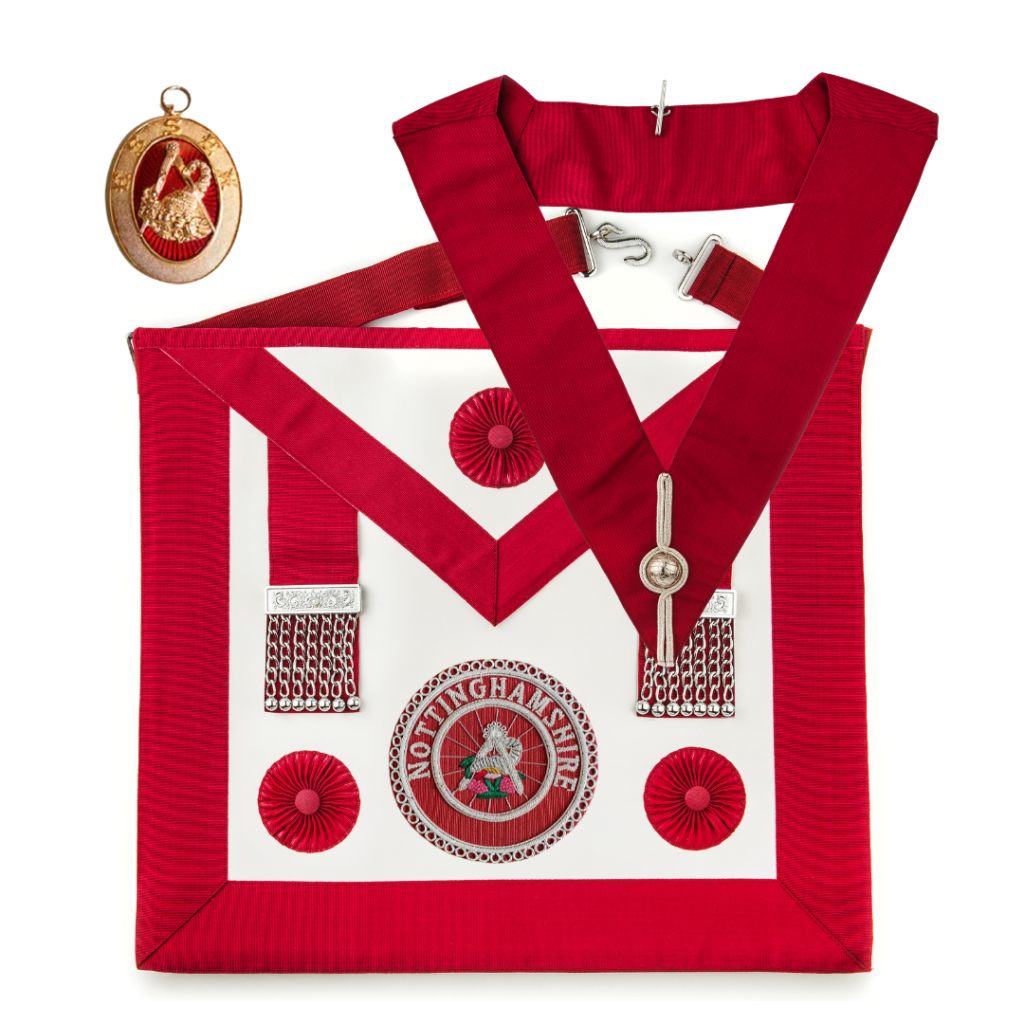 Craft Provincial Steward Apron With Levels - Regalia Store UK