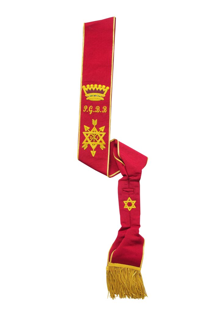Order Of Secret Monitor Supreme Ruler Sash - Regalia Store UK