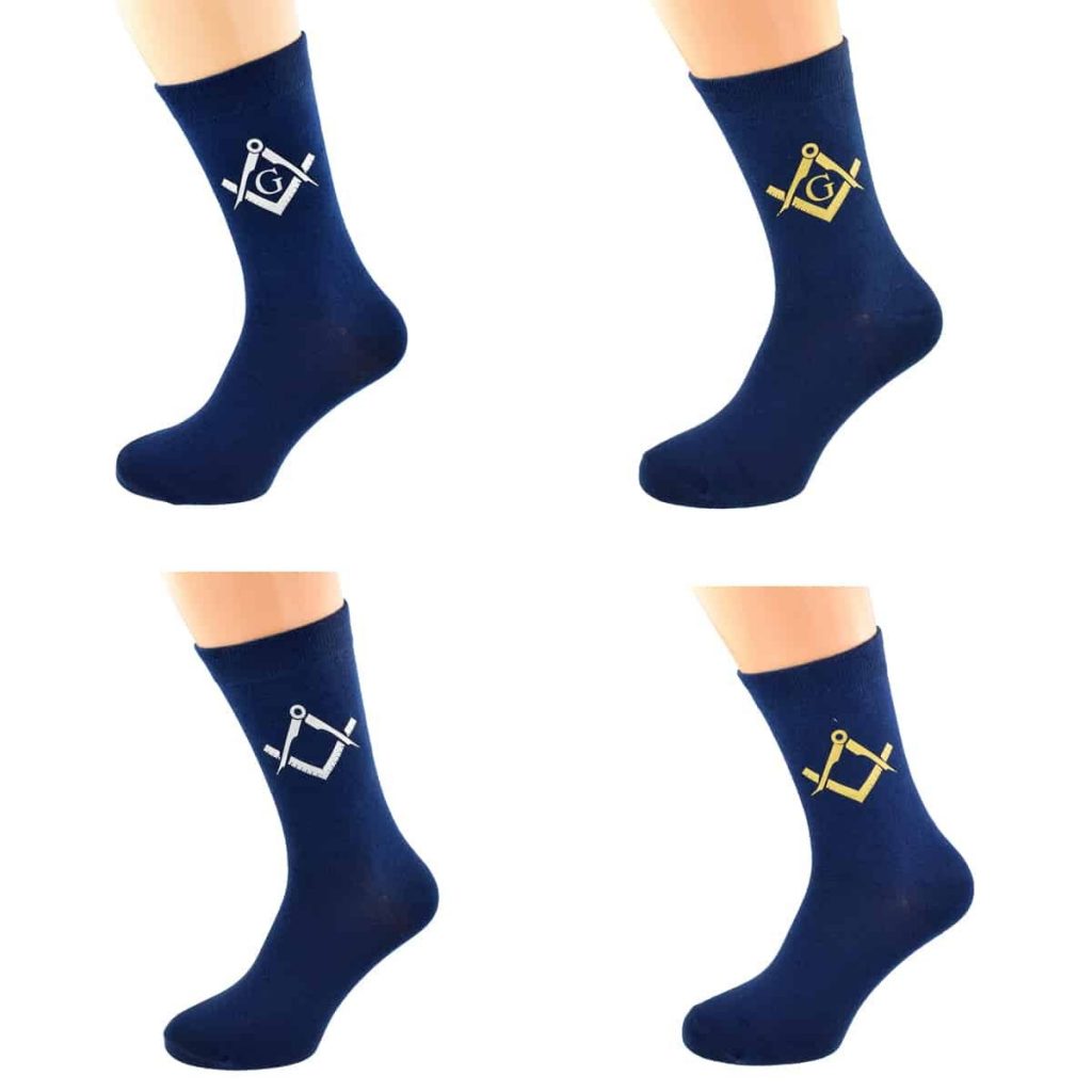 Pair of Masonic Freemasons Socks - Regalia Store UK